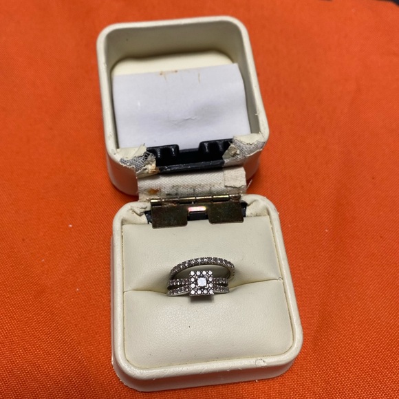 Jared | Jewelry | 4 Karat 14k Gold Cluster Diamond Engagement Ring ...